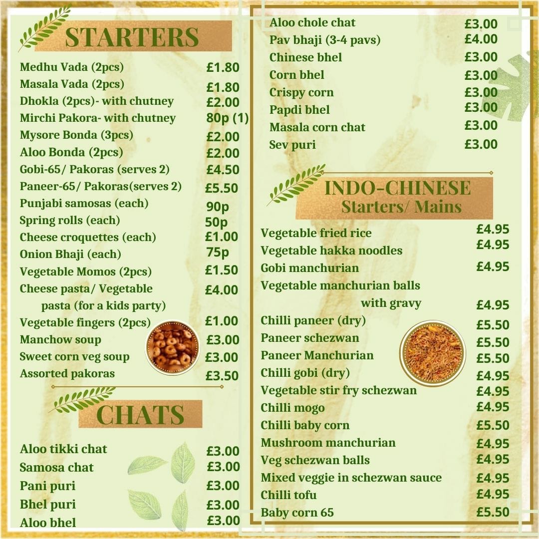 Our specialities for party/ takeaway menu. – Welcome